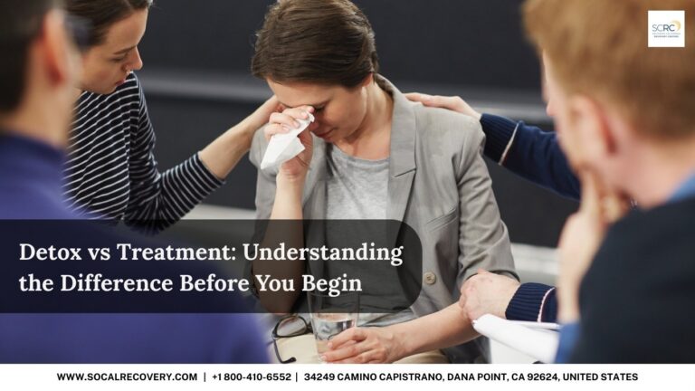 Detox vs Treatment: Know the Difference Before Recovery